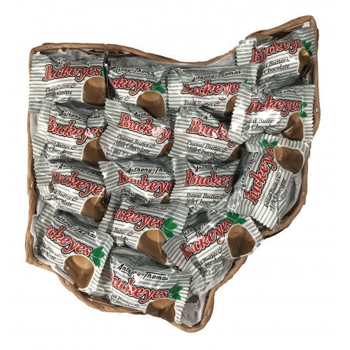 Ohio Basket w/ 20 Buckeyes - 4077 – Anthony-Thomas Chocolates